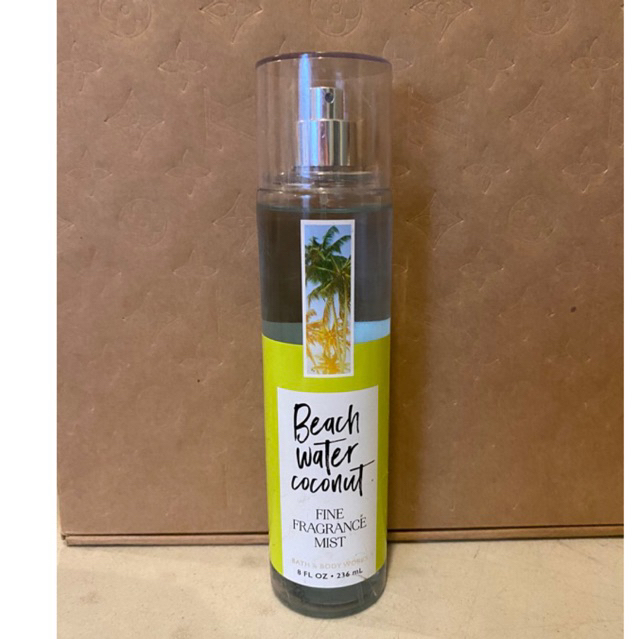 Bath & Body Works | Rare | Beach Water Coconut | Fine Fragrance Mist ...