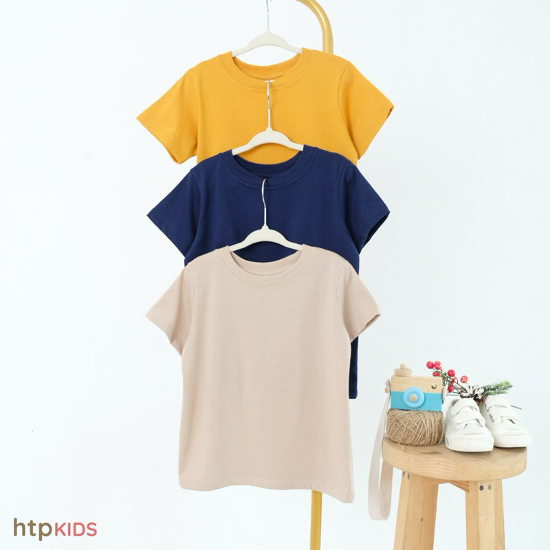HTP Kids Plain Tees with New Colors | Shopee Philippines