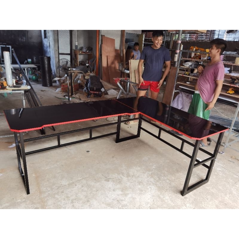 CUSTOMIZE L-TYPE OFFICE TABLE | Shopee Philippines