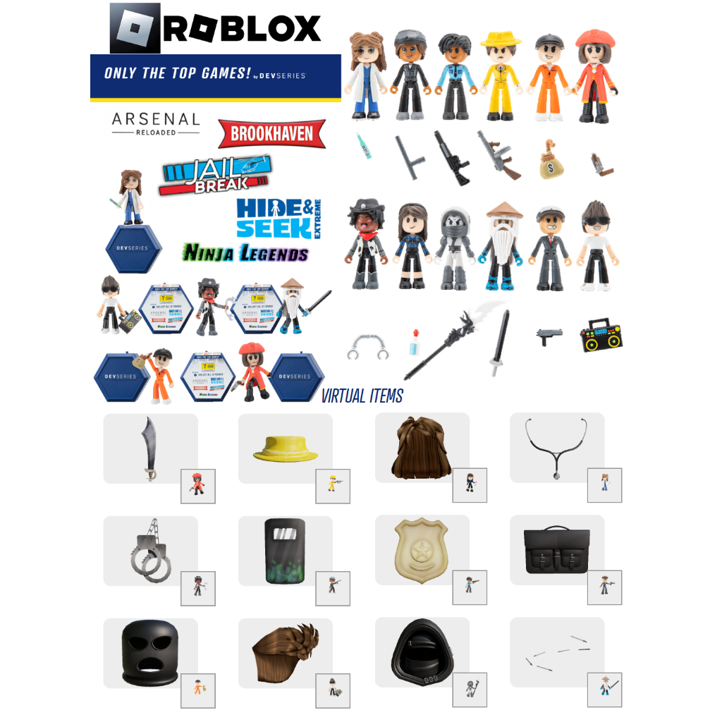 Roblox Collectible Action Figures - Only The Top Games by DevSeries ...