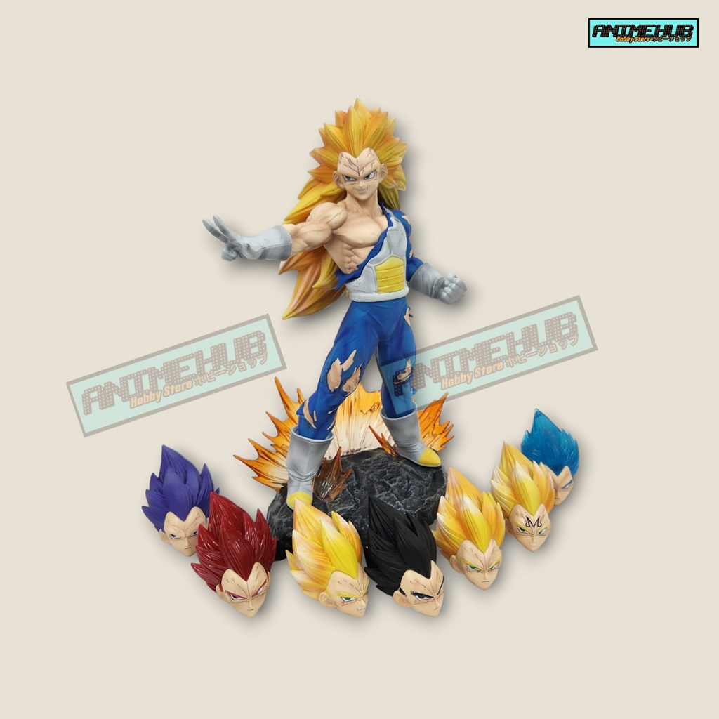GK NHS Knock Off Dragon Ball Super Saiyan 3 Vegeta | Shopee Philippines