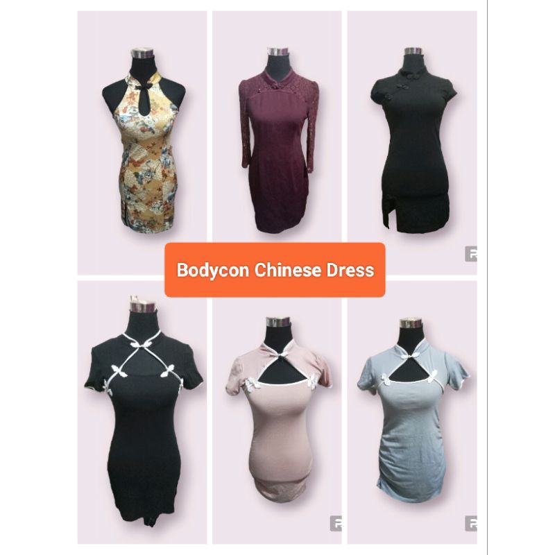 Bodycon Sexy Qipao Chinese Dress | Shopee Philippines