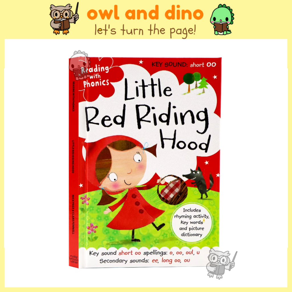 Little Red Riding Hood (Reading With Phonics HARDCOVER) | Shopee ...