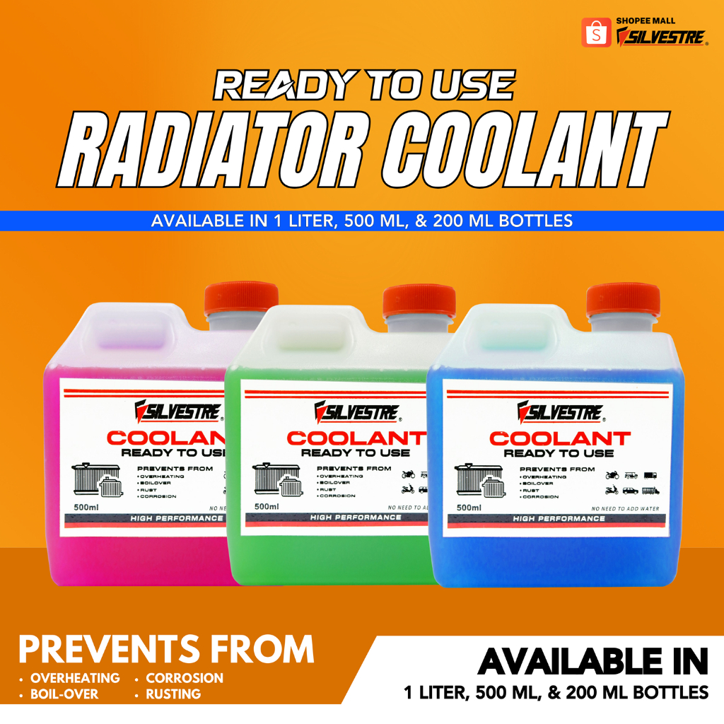 SILVESTRE Radiator Coolant High Performance Ready to Use 500ML | Shopee ...