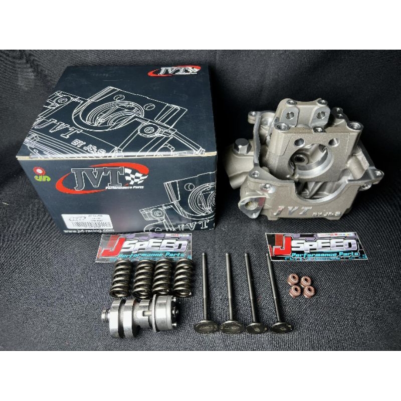 JVT cylinder head 20/23 with internals Aerox v1/v2/nmaxv2 | Shopee ...
