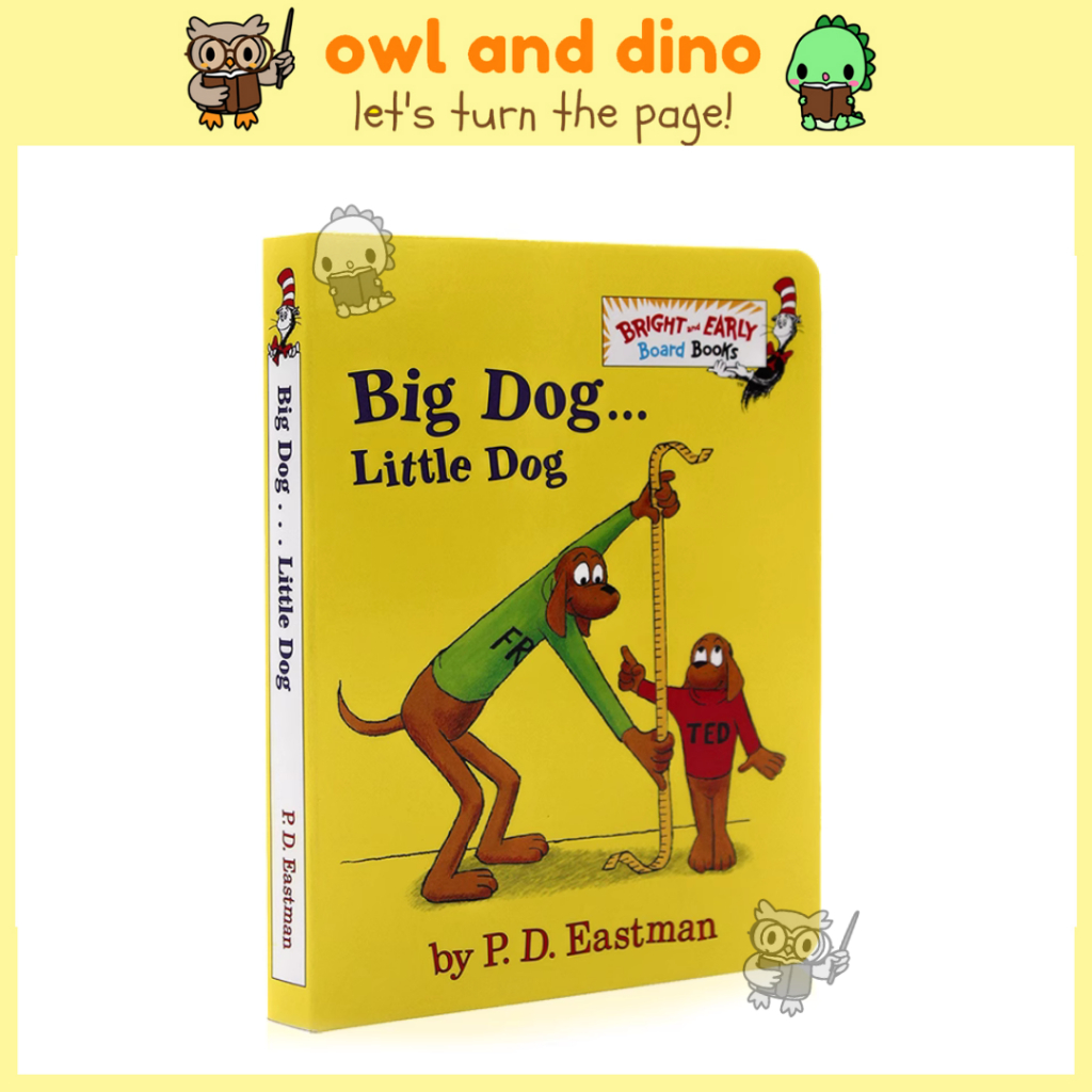 P.D. Eastman's Big Dog Little Dog (Mini Board Book) | Shopee Philippines