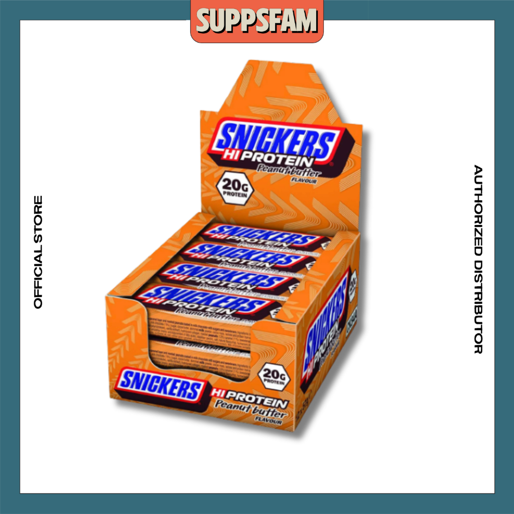 Mars Snickers M&M Milky Way Bounty Protein Bar (12 BARS/BOX) | Shopee ...