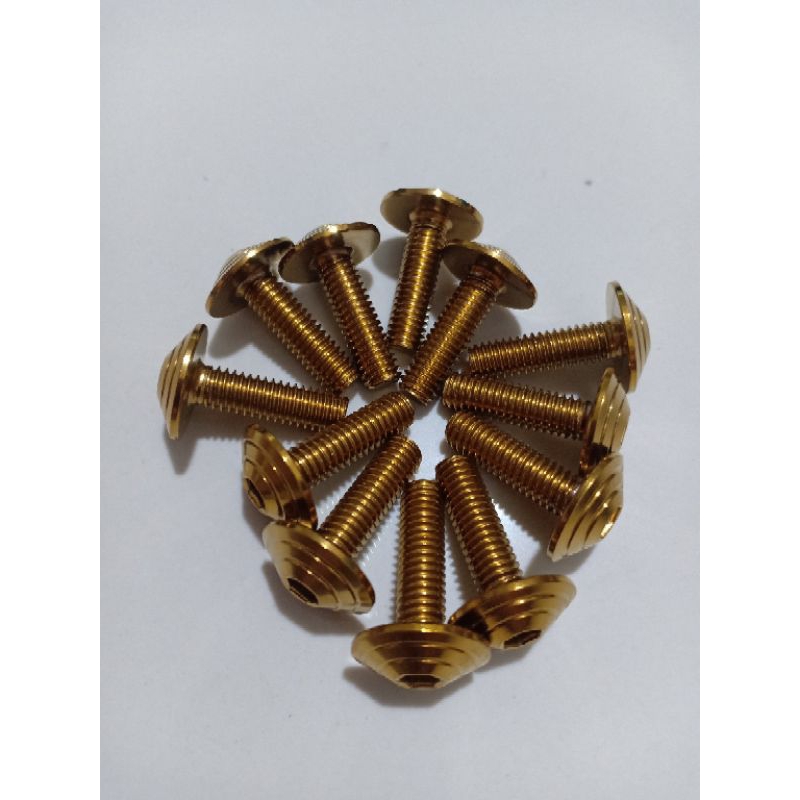 Heng gold bolts mushroom (sold per piece) | Shopee Philippines