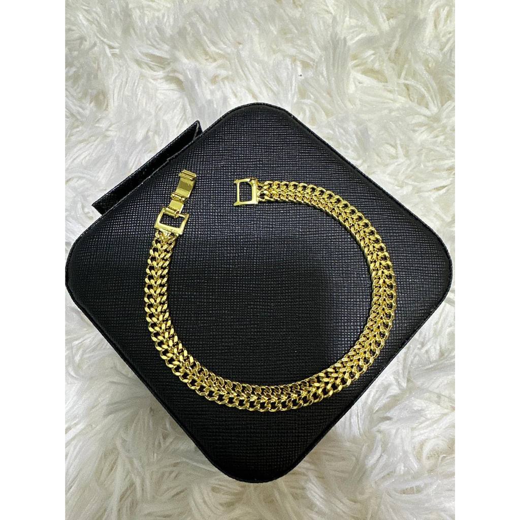 High quality bangkok thailand gold new sedusa bracelet 8mm for women ...