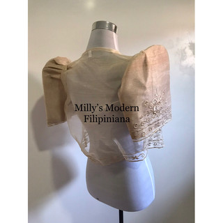 Milly’s Modern Filipiniana Bolero Metiza top best seller maria clara ...