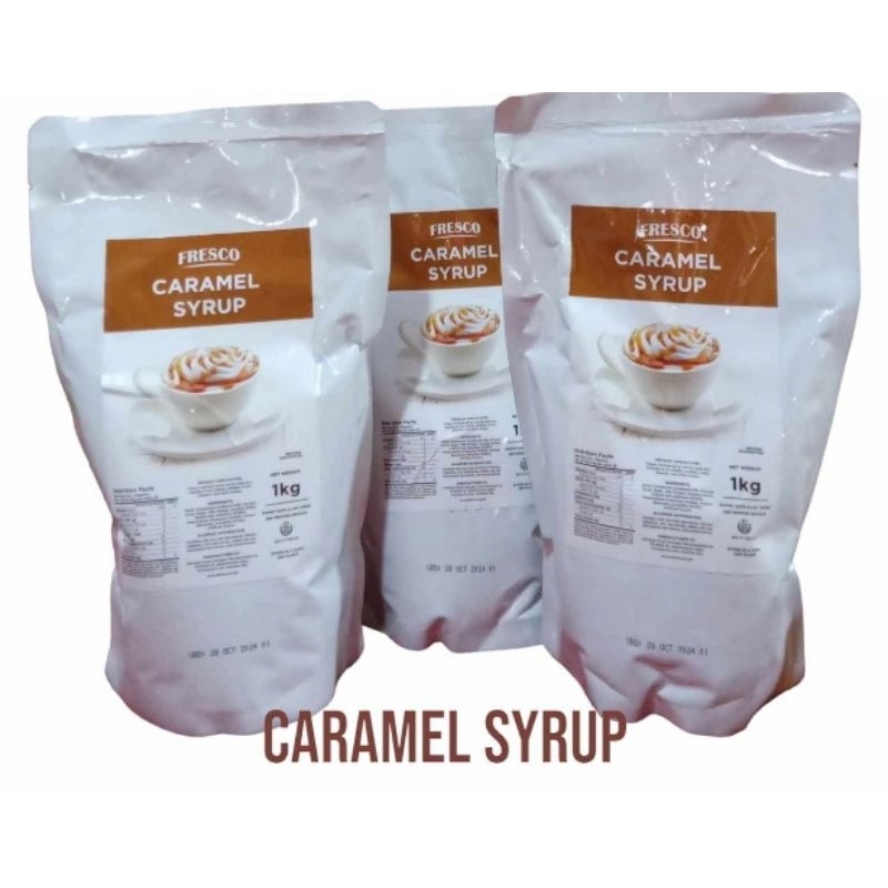 FRESCO Caramel Syrup 1kg | Shopee Philippines