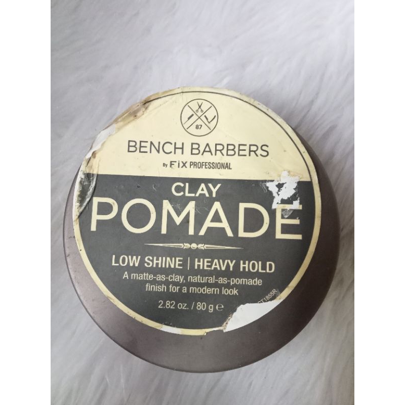 Sale 70%off clay pomade heavy hold (80g) | Shopee Philippines