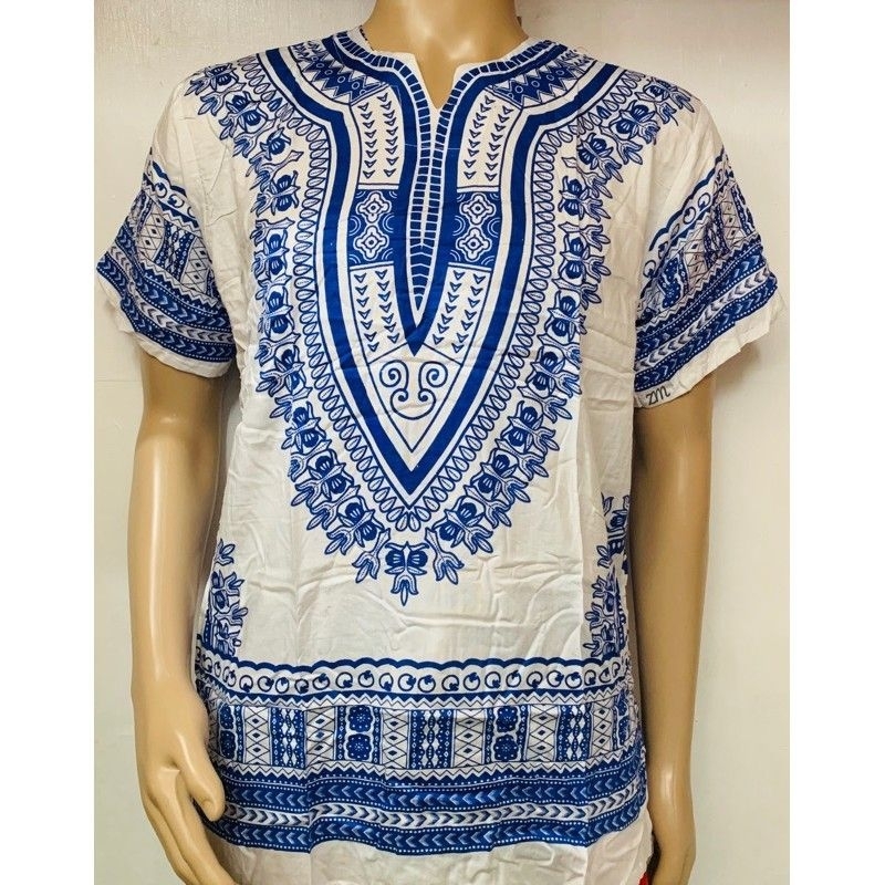 Daishiki Batik Bohemian Tribal Ethnic Shirt (Unisex) | Shopee Philippines