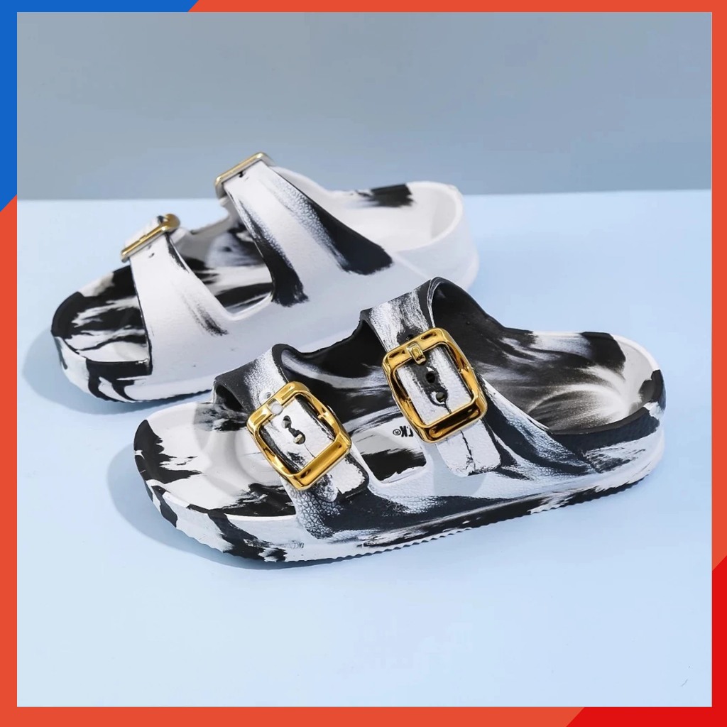 Birken high quality double strap gold buckle children's outdoor beach ...