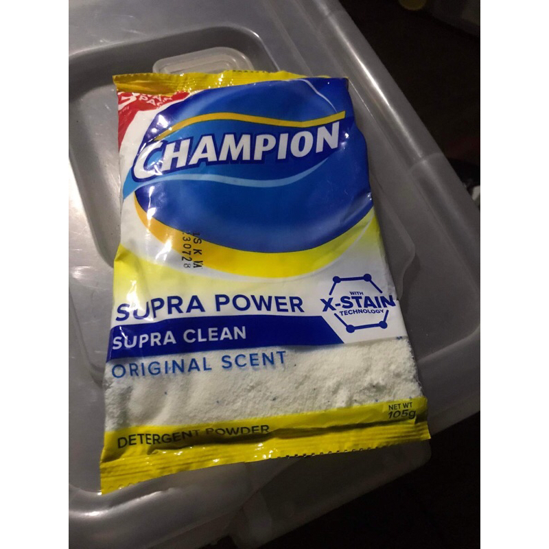 Champion Powder Supra Power Original Supra Clean (105g x 6 sachet ...