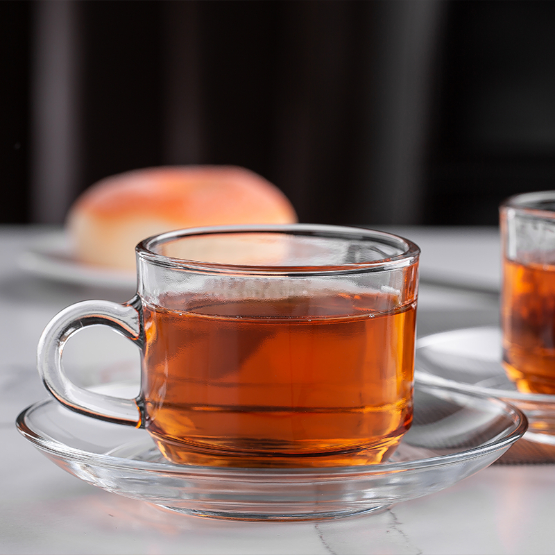 A_G CF001 210ML DELISOGA Clear Glassware Reusable Espresso Coffee Cup ...