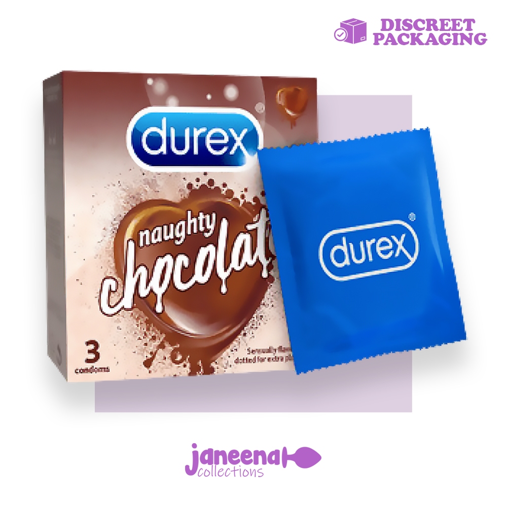 Janeena Durex Naughty Chocolate 3s Condoms | Shopee Philippines