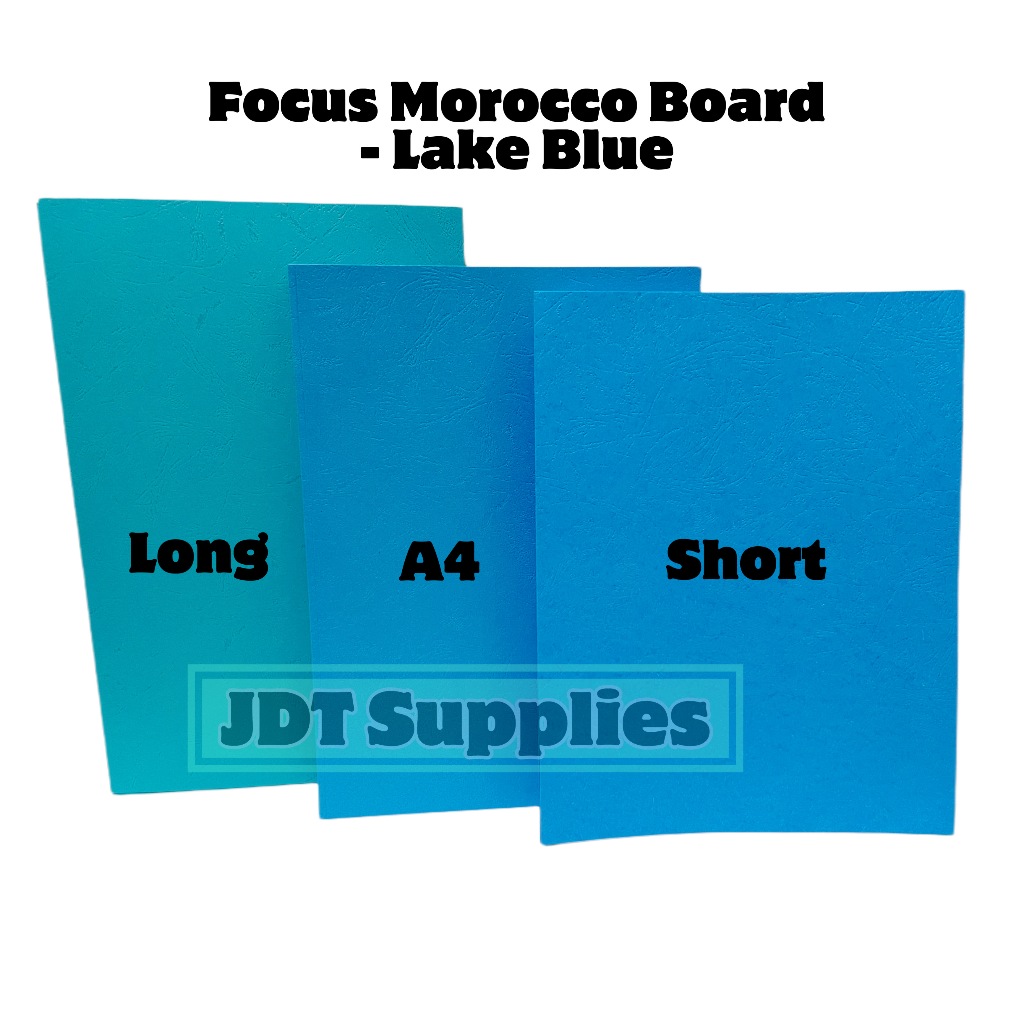 Focus 200gsm Morocco Board/Paper Binding Cover [Short/A4/Long Size ...