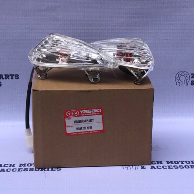WINKER LAMP SET WAVE 125I YSK BRAND | Shopee Philippines