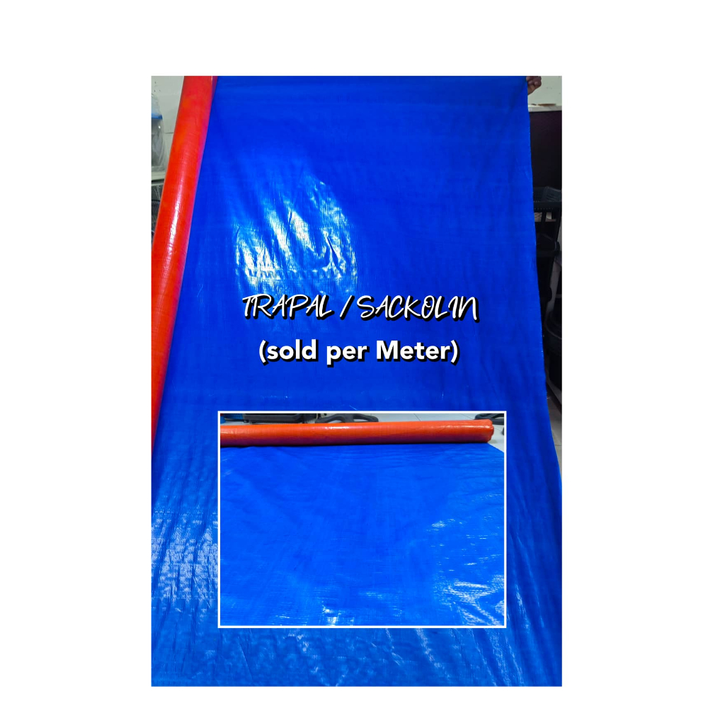 TRAPAL LONA SACKOLIN BLUE SAKOLIN (SOLD PER METER) | Shopee Philippines