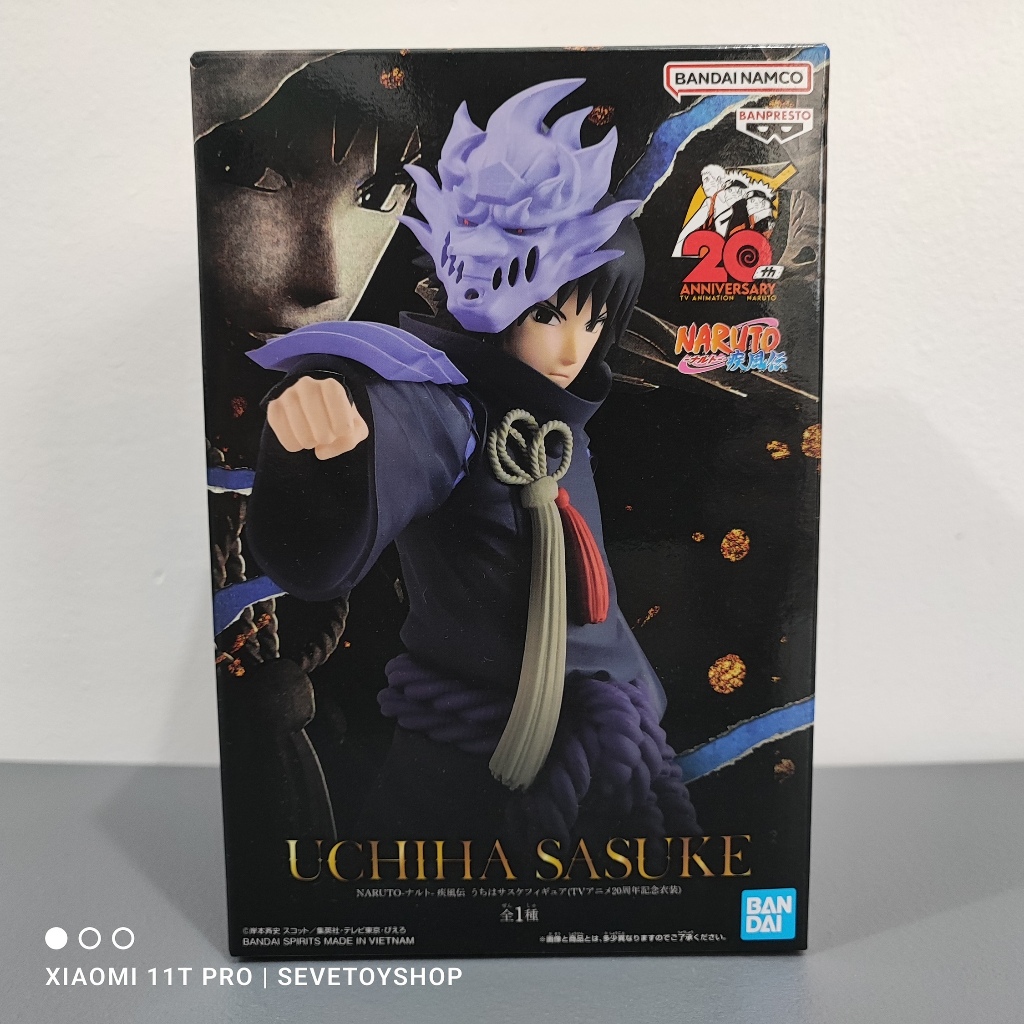 [MISB] Authentic Banpresto Naruto Shippuden Sasuke Uchiha Animation ...