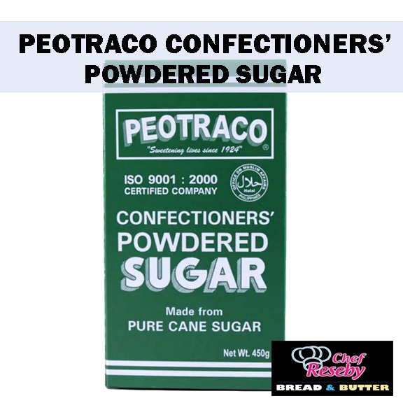 Confectioners Powdered Sugar Peotraco (450grams) | Shopee Philippines