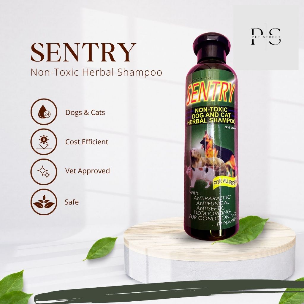 SENTRY Non Toxic Dog & Cat Herbal Shampoo 250ml | Shopee Philippines