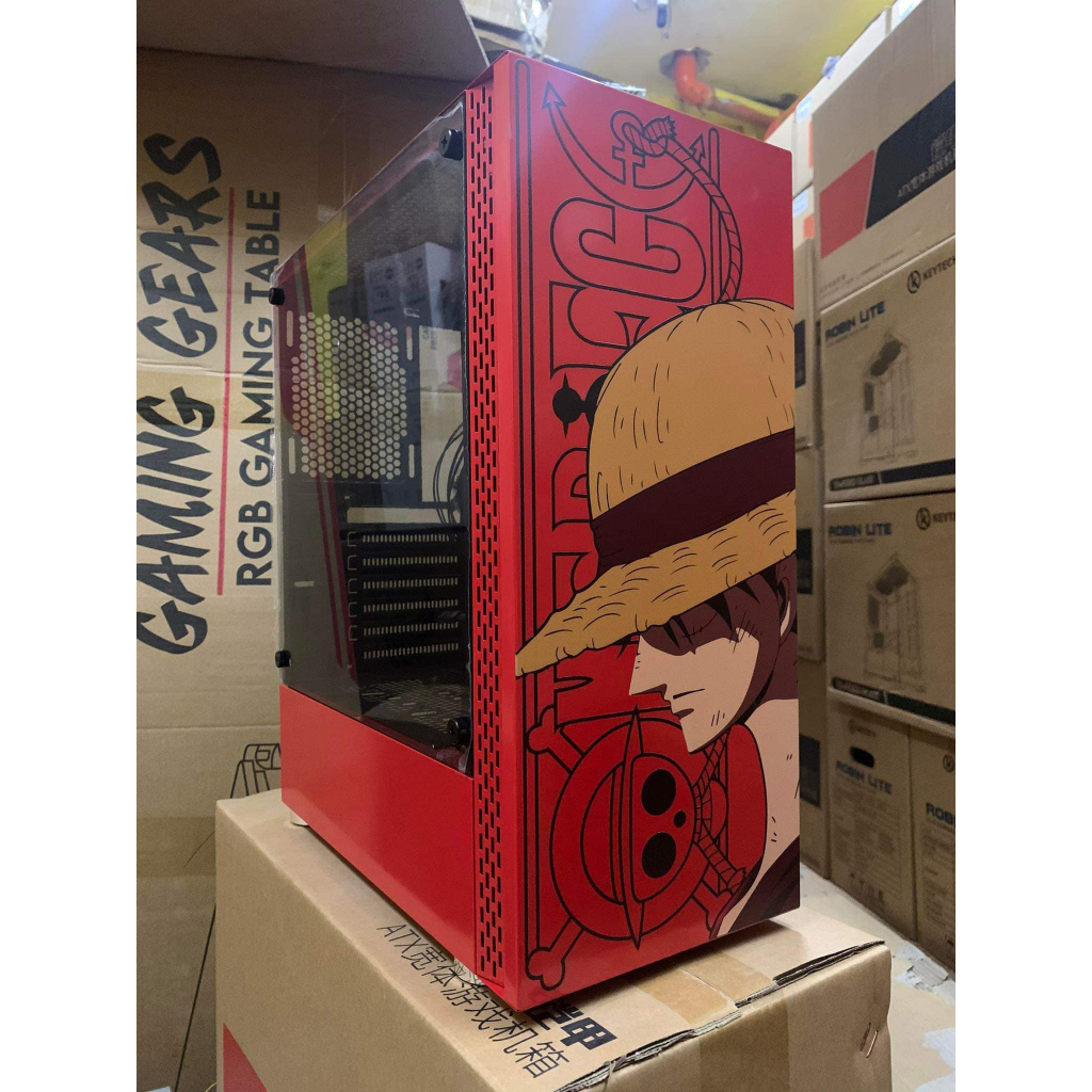 One Piece Gaming Case Red | Shopee Philippines