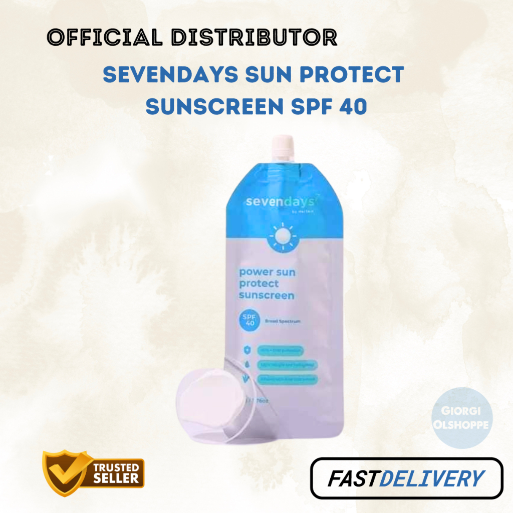 Sevendays Sun Protect 50g SPF 45 Sunscreen Kath Melendez Herskin w ...