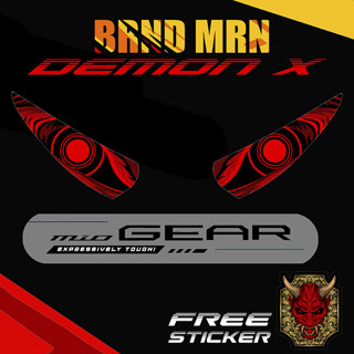 YAMAHA MIO GEAR EYE STICKER TINT PROTECTOR XSERIES DESIGN | Shopee ...