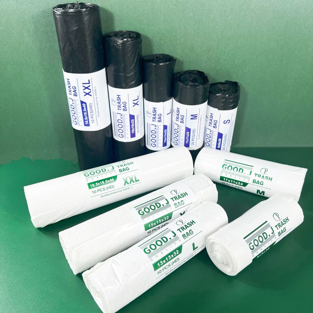 High Quality Garbage Bag / Black Garbage Bag / Trash Bag per roll ...