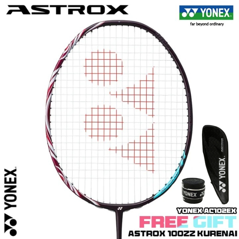 YONEX ASTROX 100 ZZ Badminton Racket Full Carbon Single 4U G5 30Lbs 83g with Bag Made In Japan ...