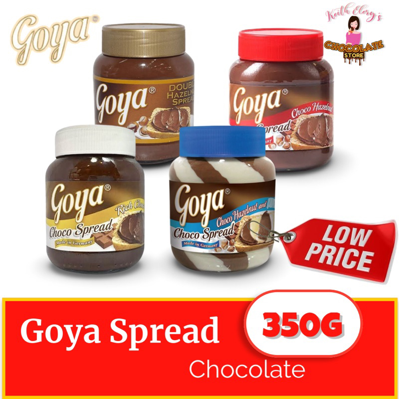 Goya Chocolate Spread (350g) Rich Chocolate/Choco Hazelnut & Milk ...