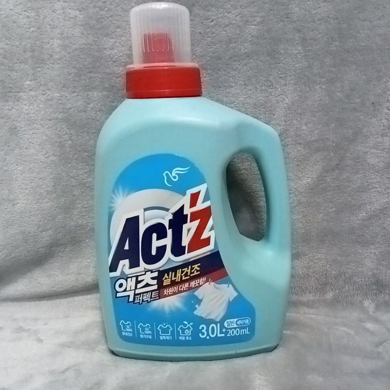 ACT'Z KOREAN LAUNDRY LIQUID DETERGENT 3.0L+200ml | Shopee Philippines