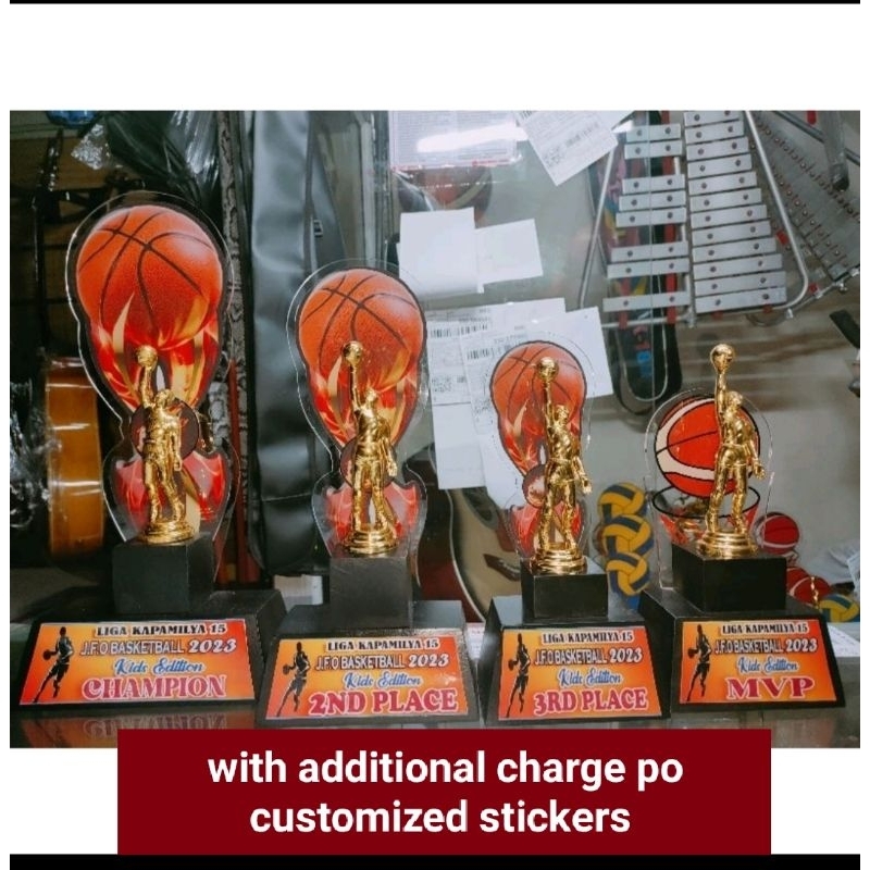 Acrylic trophy set/3to5pcs per set fireball | Shopee Philippines