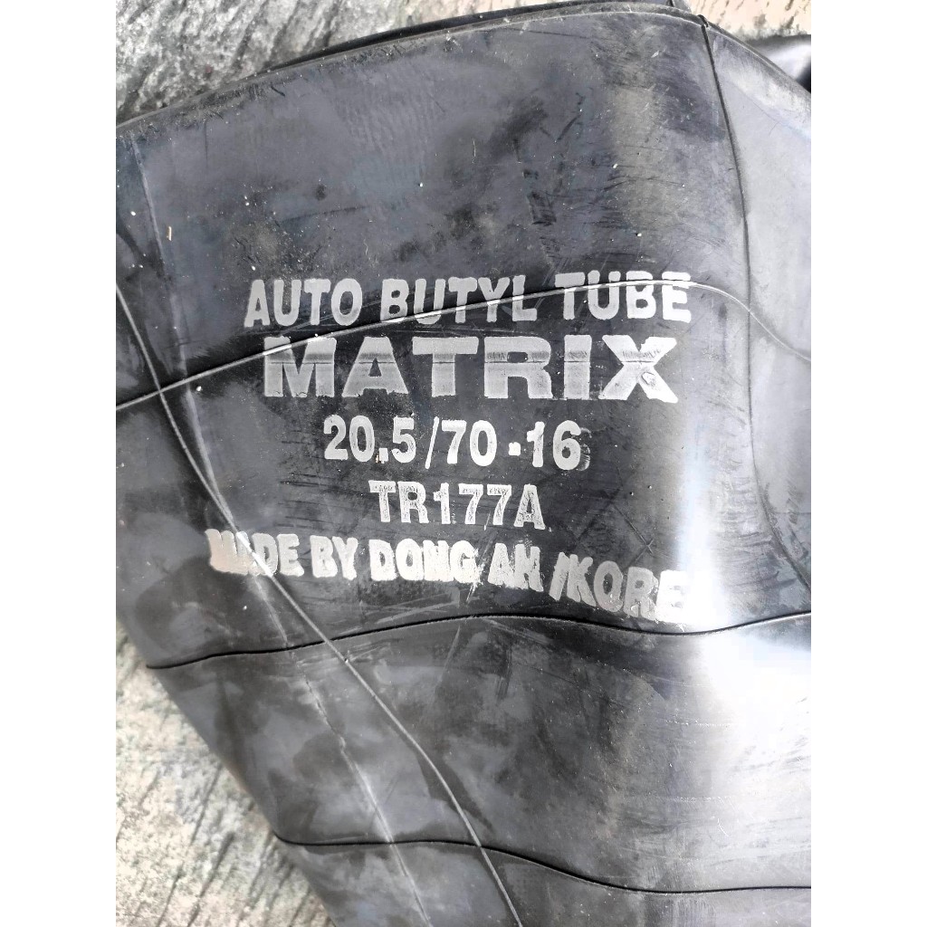 20.50/70-16 TR218A/TR177A Dong-ah Matrix Tube Tire Interior Korea (20.5 ...