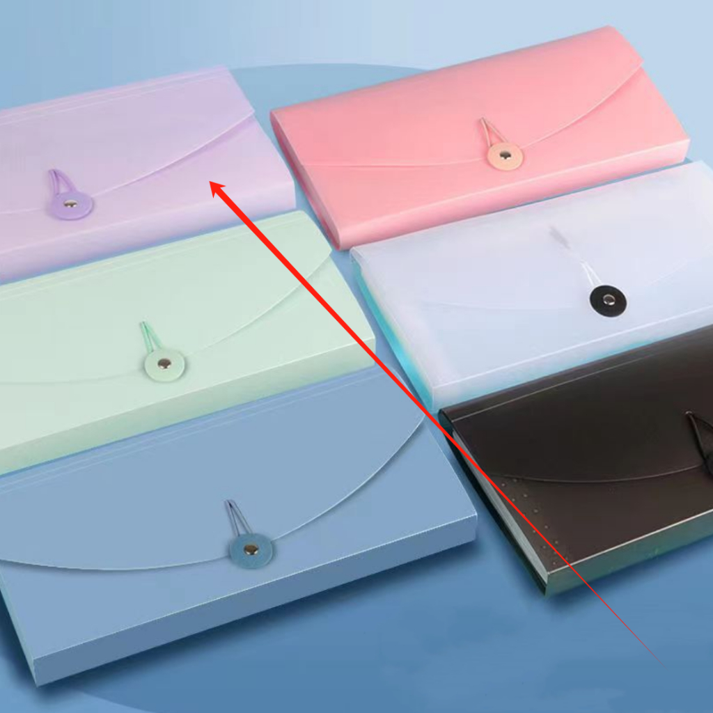 Oumi Small documents Expandable Plastic Envelope with 13 Compartments ...