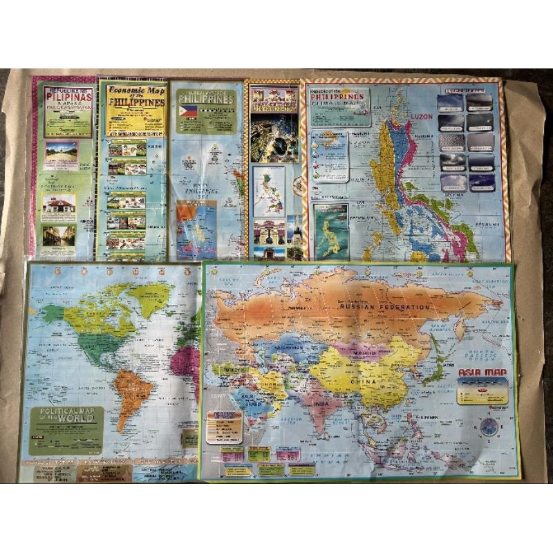 PAMPLETE MAPS WITH COVER MEDIUM SIZE | Shopee Philippines