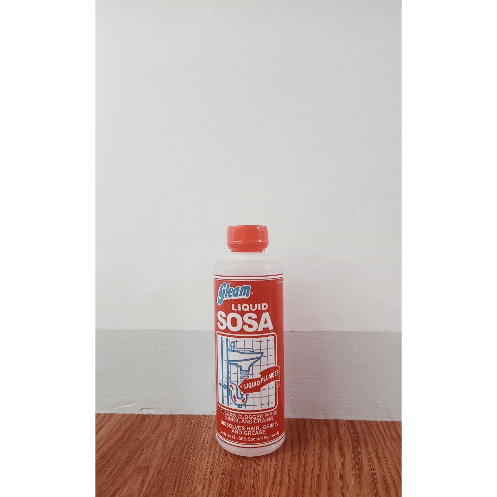 Gleam Liquid Sosa 250ml/500ml | Shopee Philippines