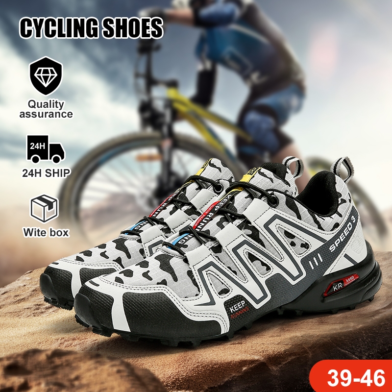 2in1 Cycling Shoes Hiking Shoes Outdoor Sneakers Lightweight Non Cleats ...