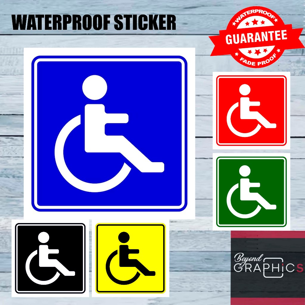 BG PWD Sticker Sign Waterproof 3.5 x 3.5 inches | Shopee Philippines
