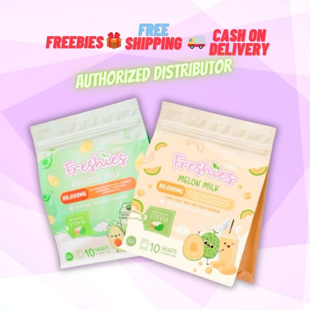 Freshies Avocado Milk Dietary Supplement Drink Glutathione Collagen ...