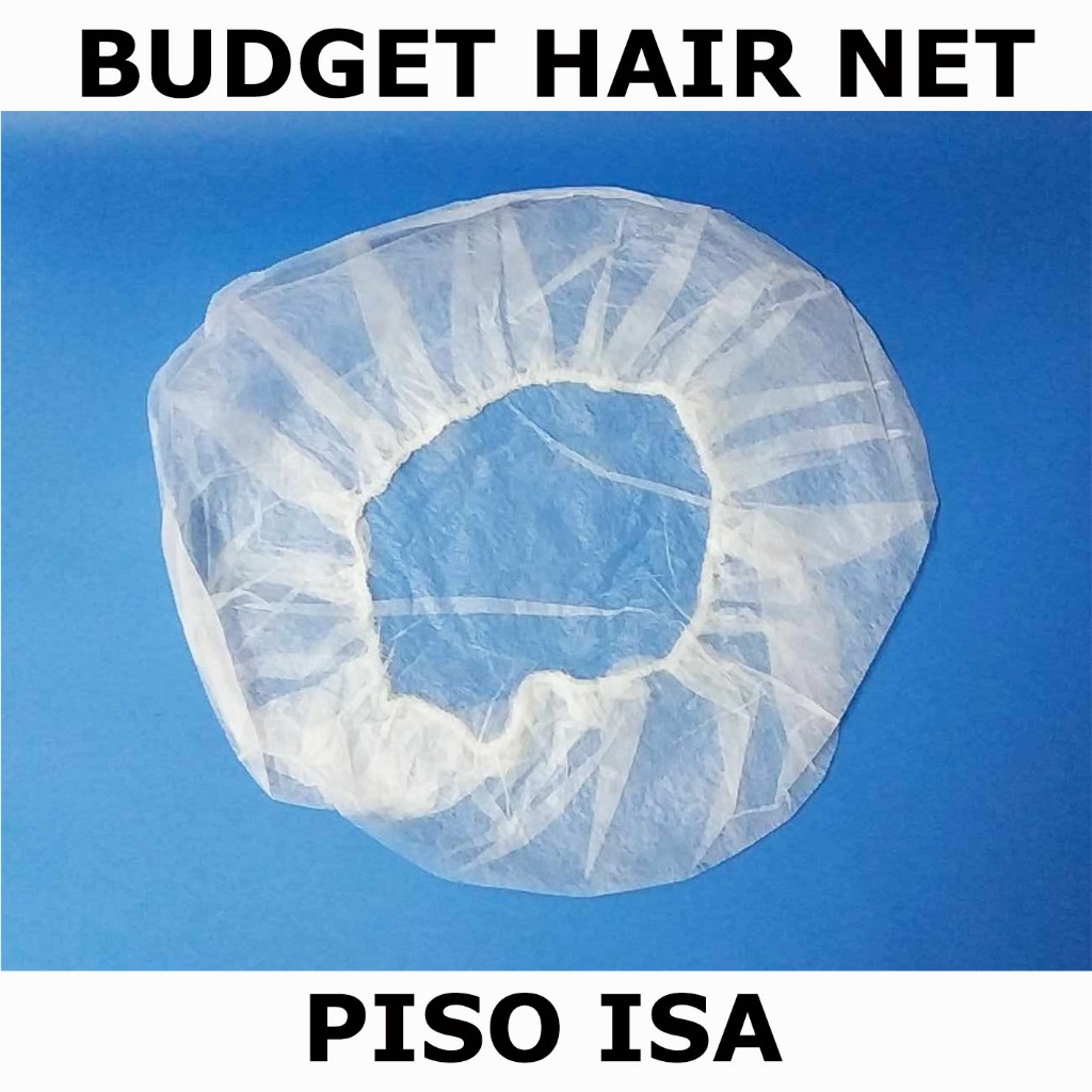 BARGAIN BUDGET HAIR NET PISO ISA ( TINGI 5 PIECES ) HAIRNET