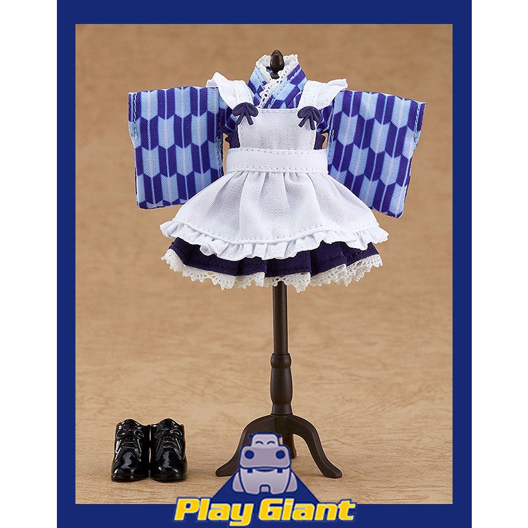 Preorder Nendoroid Doll Japanese Style Maid Blue Outfit Set Shopee Philippines