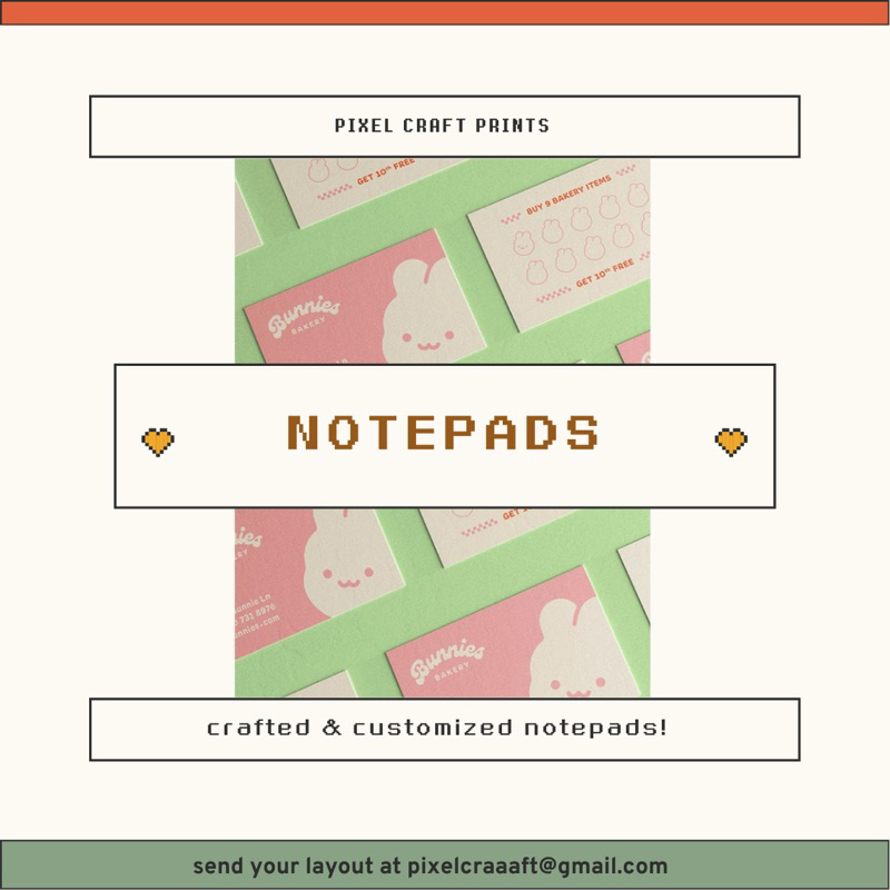 Customized / Pre-made Notepads | Shopee Philippines