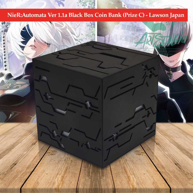 NieR:Automata Ver 1.1a Black Box Coin Bank (Prize C) - Lawson Japan ...