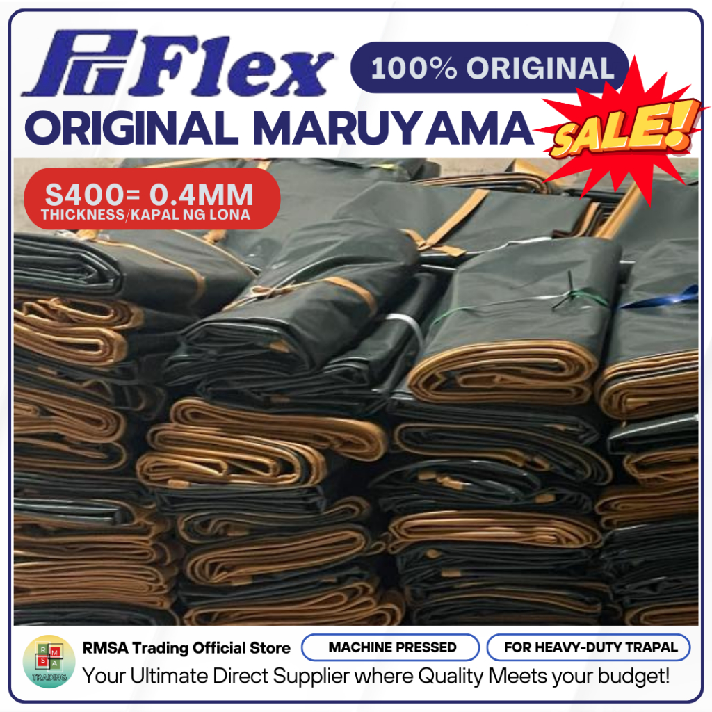 RMSA | 9x15FT AUTHENTIC S400 MARUYAMA PG FLEX TRAPAL HIGH QUALITY ...