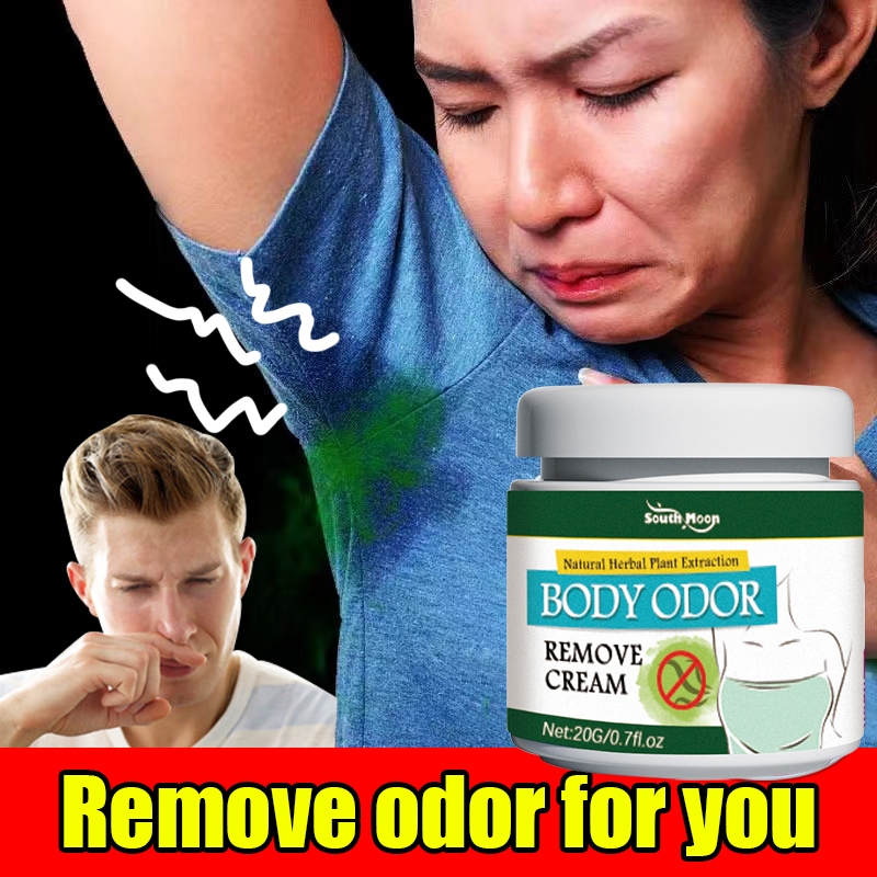 YANJIAYI Body Odor Removal Cream Natural Herbal Antiperspirant Anti ...