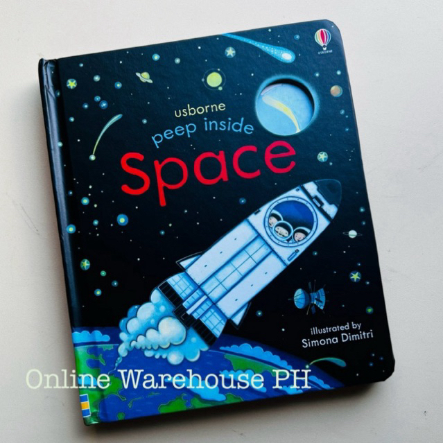 Usborne Peep Inside SPACE (Board Book) | Shopee Philippines