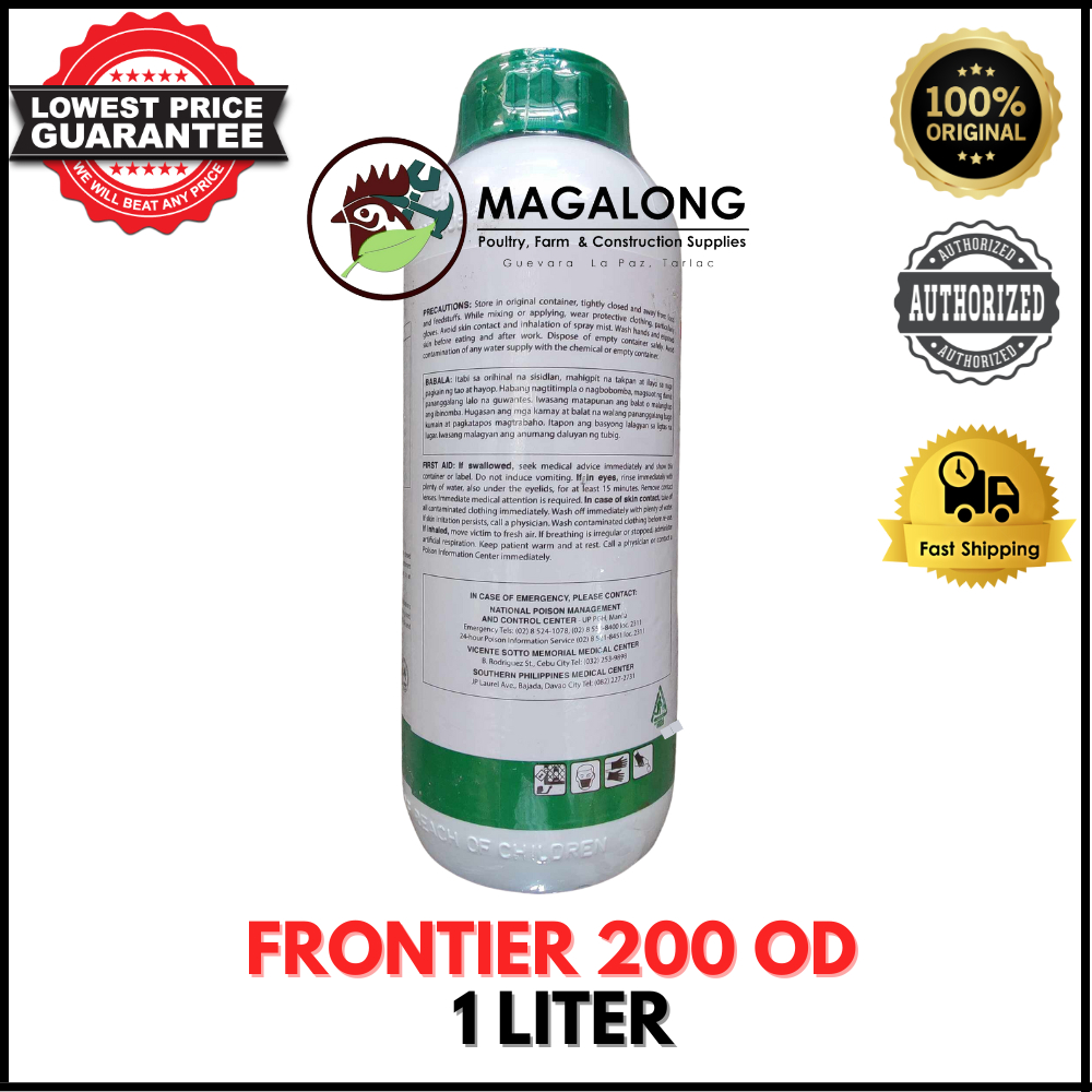 FRONTIER HERBICIDE 200 OD - BISPYRIBAC-SODIUM CYHALOFOP-BUTYL Like ...